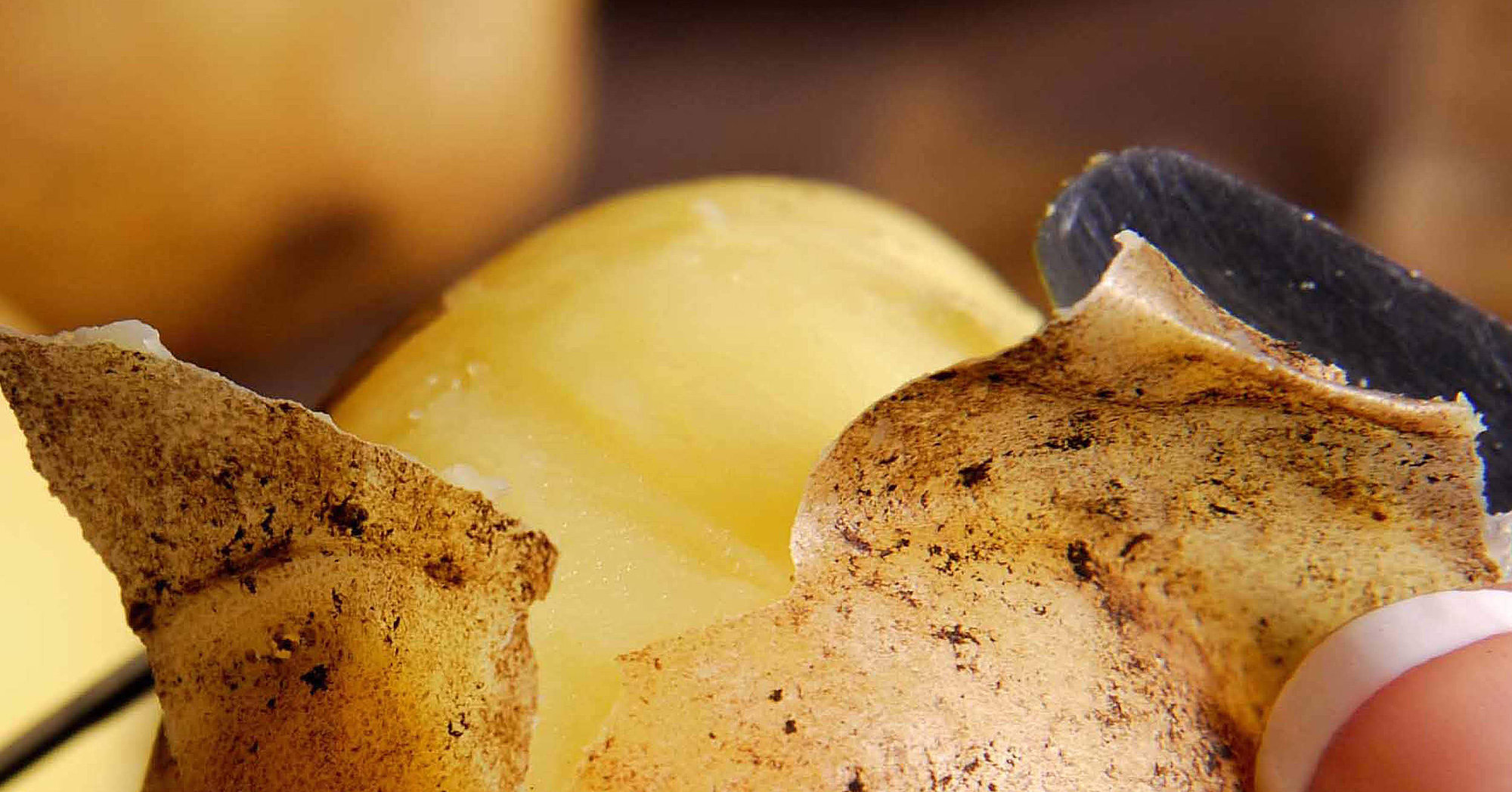 Kartoffeln pellen blitzschnell - Life Hack