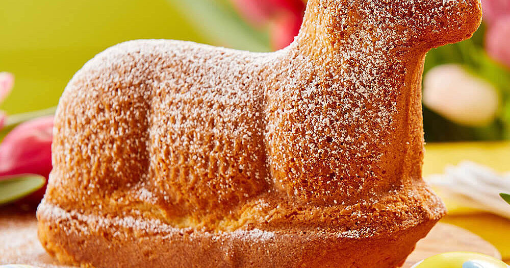 Süßes Osterlamm - einfach und schnell zum Selberbacken